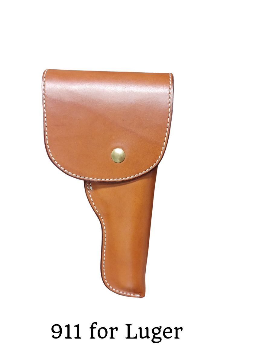 Luger PO8 Pistol Leather Flap Holster – Ted Blocker Holsters