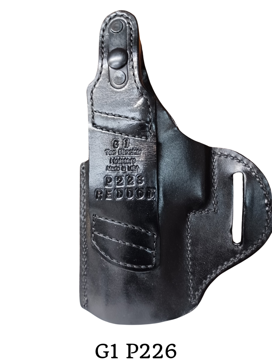 G1 Leather Holster for Sig P226 – Ted Blocker Holsters
